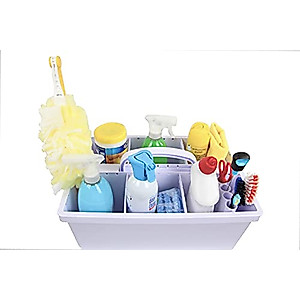 KOOTOO CUSTOMIZABLE ORGANIZER CONTAINER, with UNIQUE DIVIDERS that can be arranged to fit the space you need to store everyday items upright. SCHOOL SUPPLIES, PET SUPPLIES, CRAFTS or CLEANING AND MORE