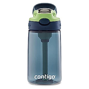 Contigo AUTOSPOUT Camping Hydration Water Bottles, 14oz (Pack of 1), Blueberry
