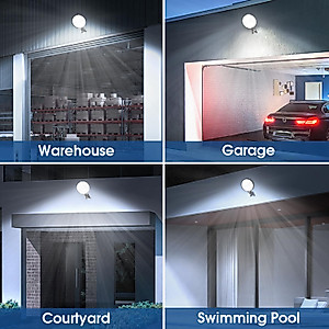 StarMoitic LED Barn Light, 150W 20000LM Dusk to Dawn Outdoor Lighting, Yard Light IP66 Waterproof, 150° Angle Adjustable Bright Outdoor Street Light for Garden, Garages, Attics, Patios, and Barns