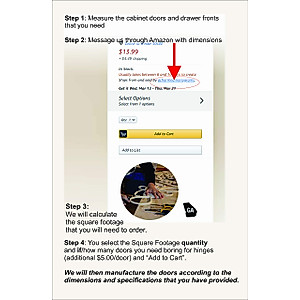 Cabinet Door, Hardboard (HDF), Custom Kitchen Cabinet, Doors, Drawer Front, One Piece Door, Shaker Style, High Quality Cabinet Doors, Custom Sizing Options, HDF1200