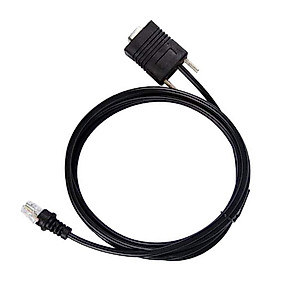 RS232 Serial Cable for MS9540 MS7120 MS5145 Barcode Scanner DB9 6FT 2M Straight
