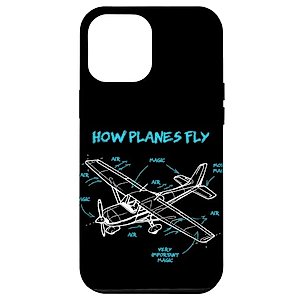 iPhone 12 Pro Max How Planes Fly Funny Aviation Gift RC Plane Pilot Case