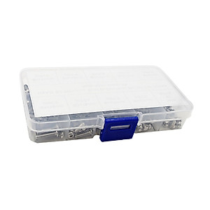 HVAZI Metric M3 304 Stainless Steel Button Head Socket Cap Screws Nuts Assortment Kit