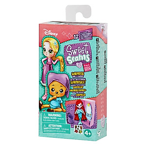 SWEET SEAMS Disney 6" Soft Rag Doll Pack – 1pc Toy | Judy Hopps Doll and Car Playset