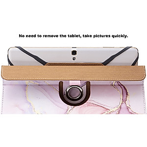 TSPCASE Universal Tablet Case, Multi-Angle Viewing 360 Degree Rotating Stand Coverfor 9-11 inch Tablet, with Multi-Angle Viewing Stand Wallet Leather Case