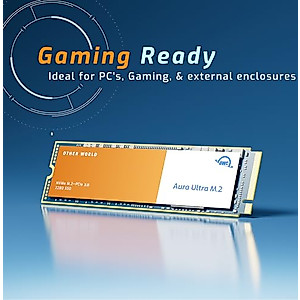 OWC 2TB Aura Ultra III PCIe 3.0 NVMe M.2 2280 SSD Gen 3 Internal Solid State Drive, Up to 3400MB/s Read and 3000MB/S Write Speeds, for PC Laptops, Desktops, Servers PS5 and Gamers (OWCS3DN3P2T20)