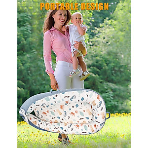 Baby Lounger Cover Newborn Lounger Cover Infant Lounger Cover Floor Seat for Lounger Color Crab