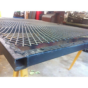 SOSCo Metals 3/4" #9 x 24" x 24" Expanded Metal - Flattened, Great for Grills and Smokers