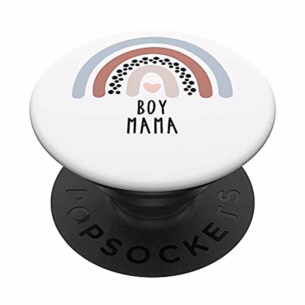 Boho Boho Rainbow Heart Boy Mama Inspirational Quotes PopSockets Swappable PopGrip