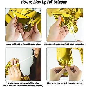 6 Pcs Construction Balloons Excavator Balloon Dump Truck Foil Balloon Forklift Mixer Truck Crane Balloon for Construction Birthday Party Supplies