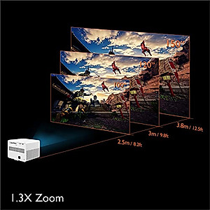 BenQ X3000i True 4K UHD 4LED Gaming Projector | 3000 Lumens | 1080p 240Hz 4.2ms | 100% DCI-P3 | Preset Game Modes | Android TV | 10W TreVolo Speakers | HDMI | 2D Keystone | eARC | 3D | PS5 | Xbox