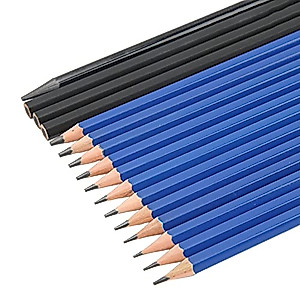 Sketching Pencils Set, Drawing Pencil Set Wide Applicability Easy Coloring for Home for School for Artist