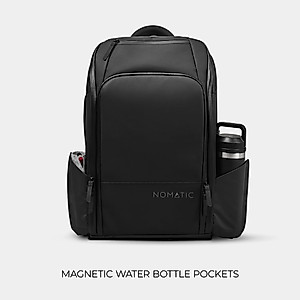 NOMATIC Travel Pack- Black Water Resistant Anti-Theft 30L Flight Approved Carry on Laptop Bag Computer Backpack