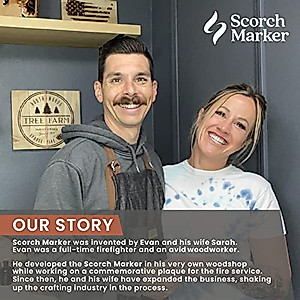 Scorch Marker Craft Wood & Cutting Board Finishing Oil Food Grade - Coconut Oil/NO Mineral Oil - Wood Conditioner for Craft Projects, Cutting Boards, and Kitchen Utensils