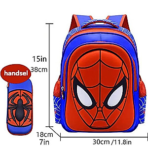 Saante 2Pcs Kids Schoolbag Waterproof Lightweight Backpack for Elementary Student Schoolbag