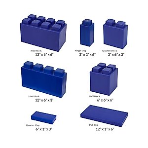 EverBlock 5' x 5' Wall Kit | Modular Building Blocks | Wall System for Building, Display & Structures | Room Divider & Partition | Easy to Connect & Reuse | Indoor & Outdoor Use | Black