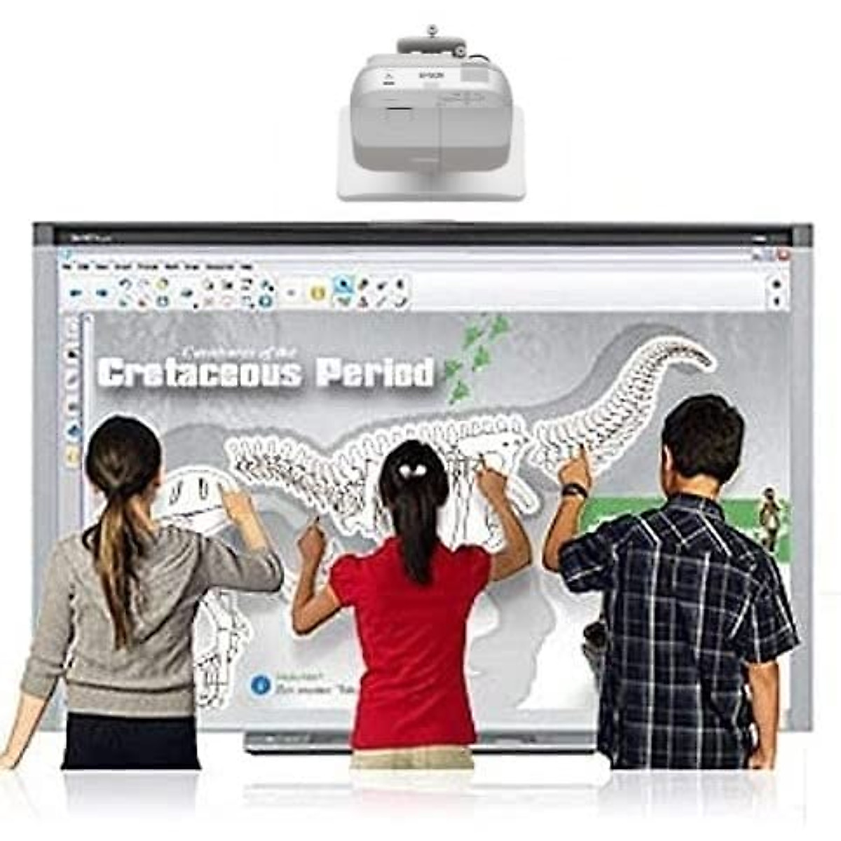 Electronic Whiteboard SBM680 with Projector Combo (Smart Board SBM680 with Short Throw Projector)