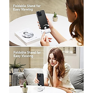 VEEKTOMX Small Portable Charger for iPhone, Fast Charging Power Bank Mini 5000mAh Battery Pack Compatible with iPhone 14/14 plus/14 Pro Max/13/13Pro Max/12/12Mini/11/XR/XS/X/8/,Travel Essentials