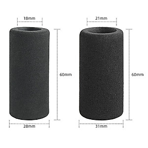 BESPORTBLE 6pcs Co2 Cylinder Set Professional Cycle Pump Cover Bike Inflators Cover High Pressure Pump Cover Cycling Pump Cover Convenient Tire Pump Cover Convenient Bike Pump Cover Air Pump