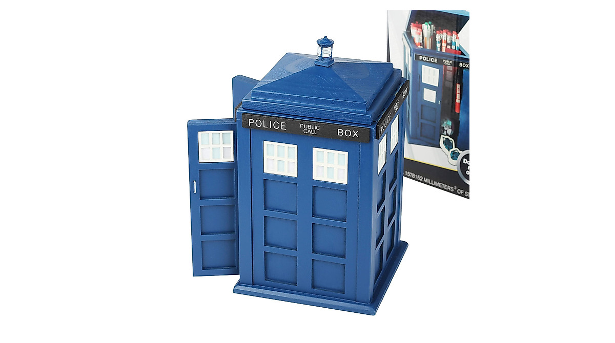 TARDIS Cookie Jar & Desk Organizer – CEDAR ALPHA