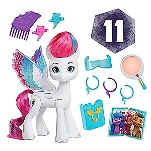 My Little Pony Dolls Zipp Storm Wing Surprise, 5.5-Inch Toy with Wings and Accessories, Toys for 5 Year Old Girls and Boys