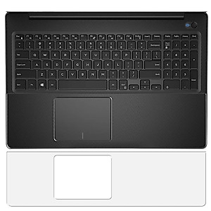 Vaxson 2-Pack Clear Protector Film, Compatible with Toshiba Satellite Radius 15 15.6" Laptop Keyboard Touchpad Trackpad Skin Sticker [Not Screen Protectors ]