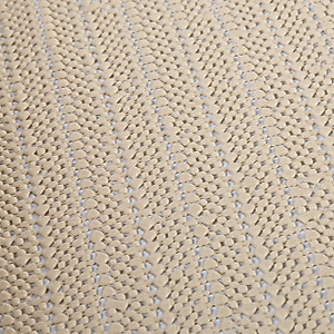 Simplify Adhesive Smooth Top Grip Liner | Shelf | Countertops| Drawers | Cabinets| Cut to Fit | Non-Slip | 10 Square Feet| Taupe | Organization | Uses