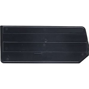 Quantum DUS210 Plastic Divider for QUS210, 4-Inch by 2-Inch, Black, Case of 6