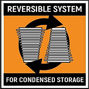 GEARWRENCH 2 Pc. Reversible Wrench Rack, 16 Slot - 83121