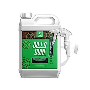 Zone Protects Dillo Dun! Armadillo Repellent Spray. Stop Armadillos from Digging in Your Yard, Gardens and Flower Beds. Natural Armadillo Repellent Liquid Spray