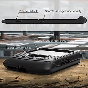 Encased DuraClip Holster for Motorola RAZR 5G Belt Clip Case (Ultra Slim, Flip Design)