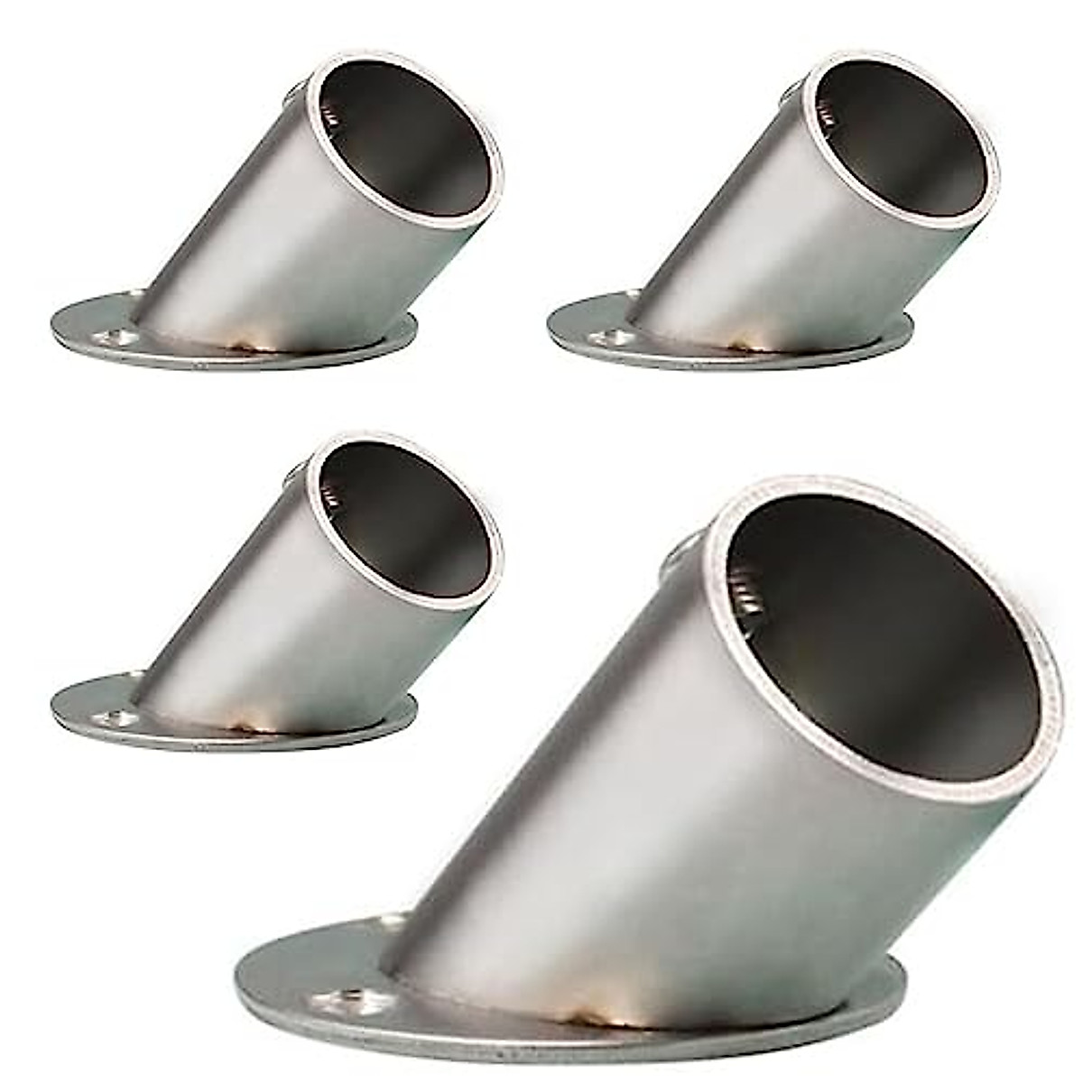 Metal Curtain Rod Shower Curtain Holders Pipe Supports Shower Curtain Rod Holders Rod Bracket Support Curtain Rod Pole End Flange Holder