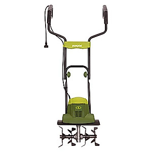 Sun Joe TJ600E Joe Inch 6.5 Electric Tiller/Cultivator, 14-IN 6.0 AMP, Green