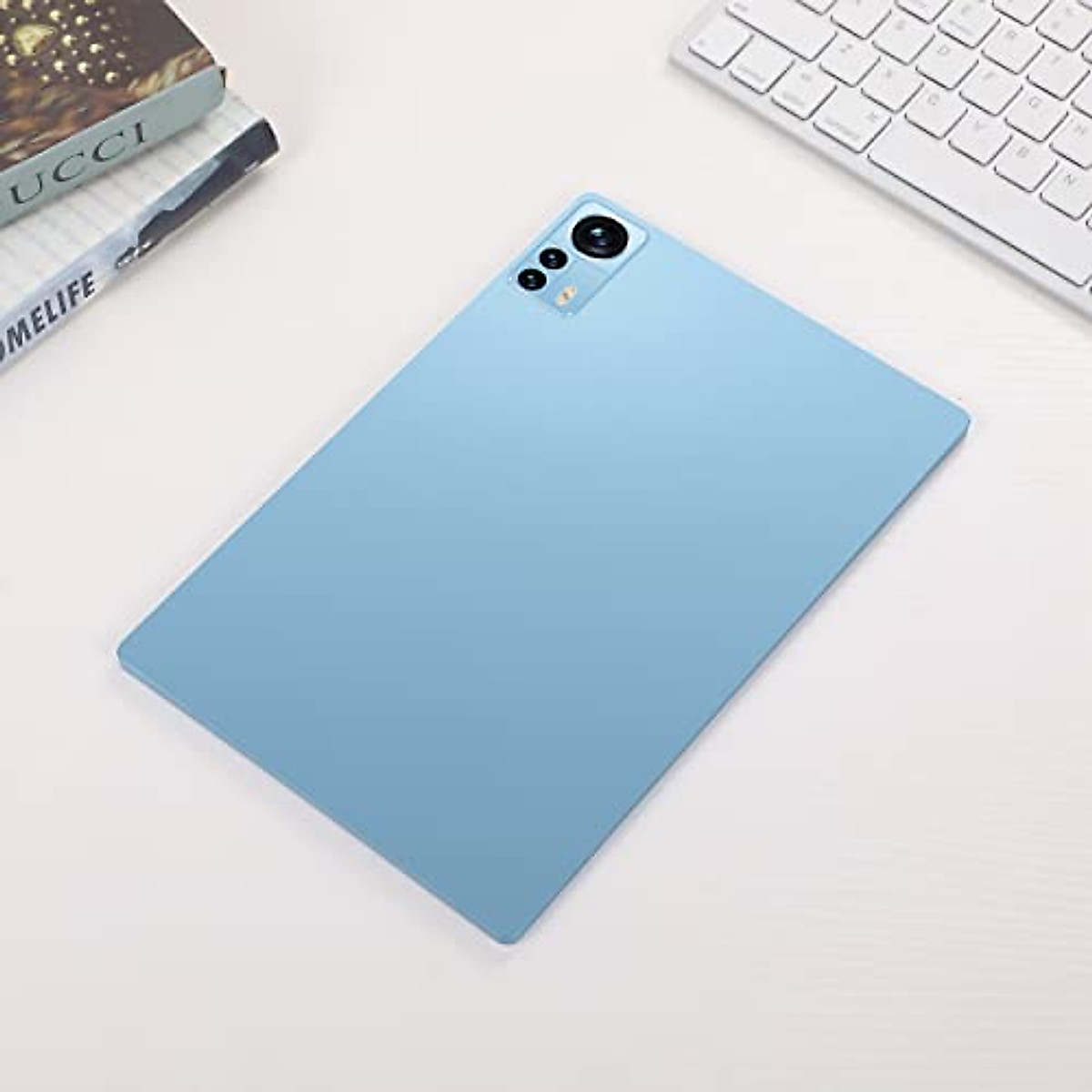 Pomya 10.1 Inch Tablet,Portable Tablet,2.4G 5G WiFi Calling Tablet for Android11,8G RAM 256G ROM,6000mAh Lasting Battery,Kids Tablet PC