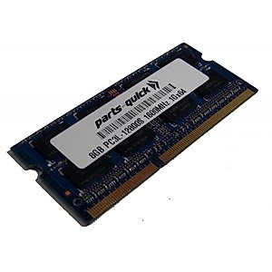 parts-quick 8GB Memory for Toshiba Satellite Radius E40W-CBT2N01 DDR3 PC3L-12800 1600MHz SODIMM Compatible RAM