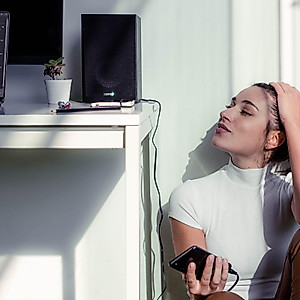 Edifier R980T 4" Active Bookshelf Speakers - 2.0 Computer Speaker - Powered Studio Monitor (Pair)