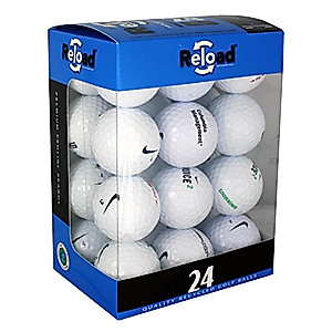 Reload Recycled Golf Balls (24-Pack) of Nike Golf Balls, White, One Size
