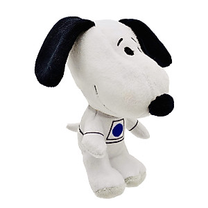 JINX Official Peanuts Collectible Plush Snoopy, Excellent Plushie Toy for Toddlers & Preschool, Super Cute White Astronaut NASA