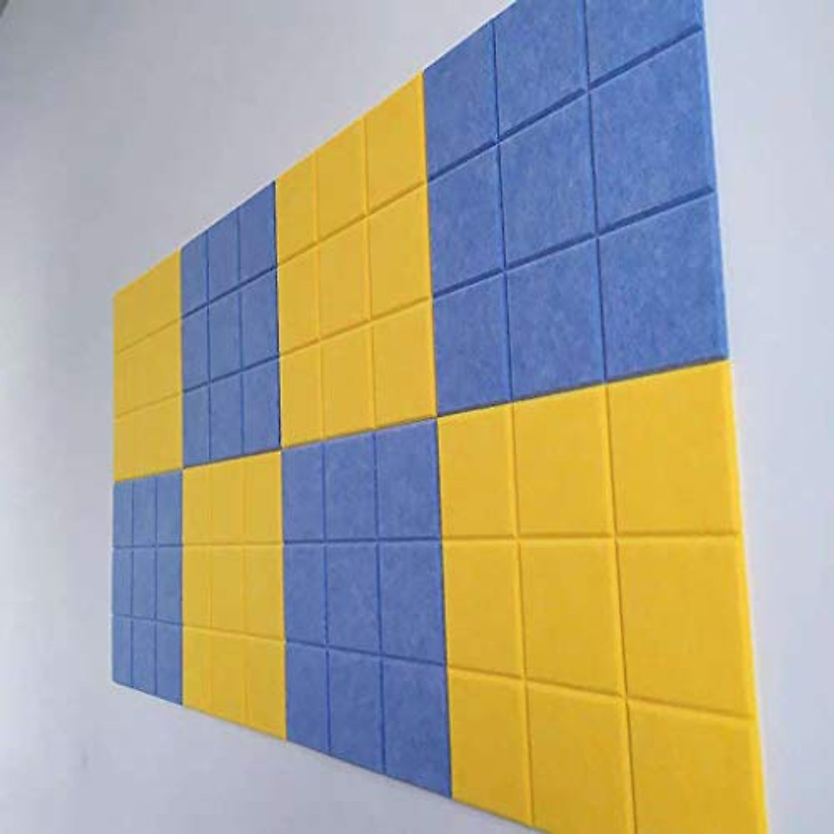 Creative Jiugongge Felt Wall Stickers Pack of 4, Cork Board Bulletin Board, Kindergarten Background Photo Wall, Message Board