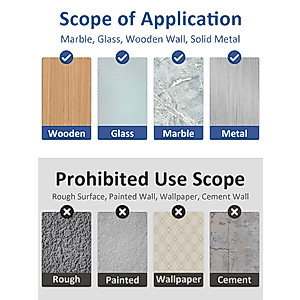 JARLINK Paper Towel Holder with Adhesive Under Cabinet, Removable Stainless Steel for Home Kitchen, Easy Tear and Wall Mounted, No Drilling, Silver