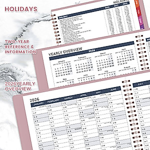 2023 Weekly Appointment Book - Daily Hourly Planner 2023, January 2023- December 2023, 8.4" x 10.6", 15-Minute Interval, Flexible Soft Cover, Twin-Wire Binding, Perfect for Your Life