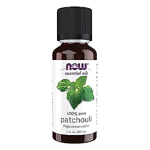 NOW Foods Essential Oils, Patchouli Oil, Earthy Aromatherapy Scent, Steam Distilled, 100% Pure, Vegan, Child Resistant Cap, 1-Ounce