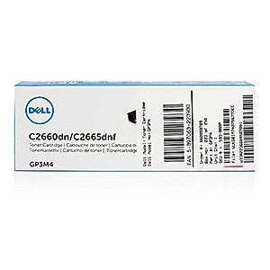 Dell GP3M4 Magenta Toner Cartridge, 1200 Yield, 1 Size