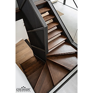 linconson 4 Inch x 35 Feet Clear Slip Resistant Stairs Tread Grip & Anti Slip Tape,Indoor Use-Clear-PVC Free