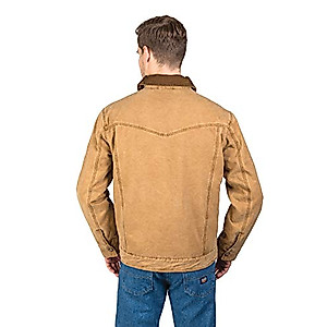 Walls Men's Amarillo Vintage Duck Cotton Twill Jacket, Washed Pecan, X-Large