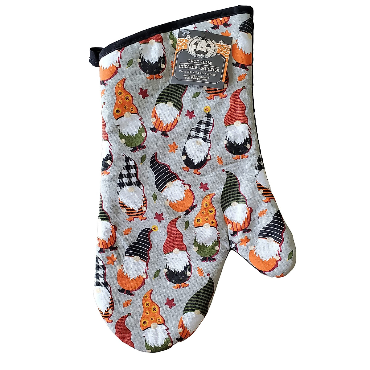 Halloween Kitchen Dish Towel and Pot Holders Set: Gnomes, Happy Hauntings, Spooktacular Home Decor (Gnomes)
