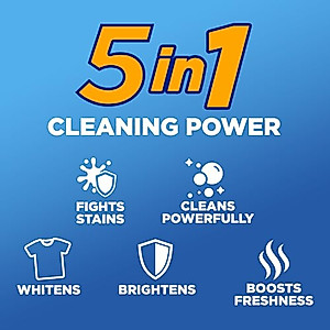 Arm & Hammer Plus OxiClean Clean Meadow, 77 Loads Liquid Laundry Detergent, 100.5 fl oz