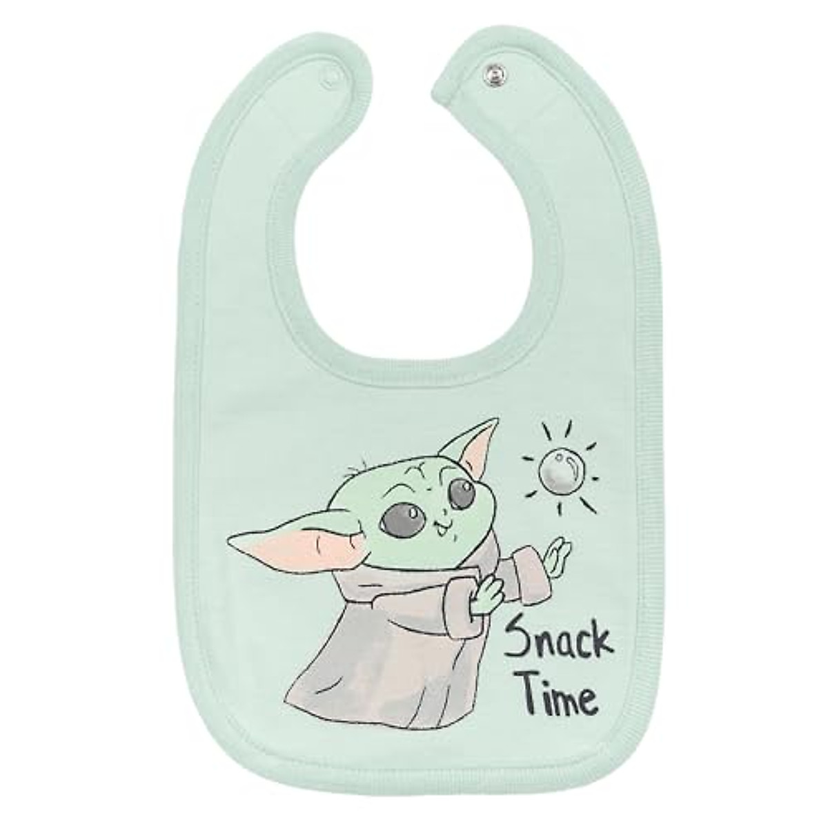 Star Wars Mandalorian Baby Yoda Newborn Baby Boys Layette Set Bodysuit Pant Bib Hat 0-3 Months