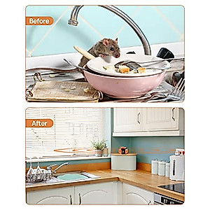 Mouse Repellent, Meilen Mice Repellent Ultrasonic Pest Repeller, Rodent Repellent Indoor, Squirrel Repellent, Rat Control with Ultrasounds and 9 Strobe Lights, Rat Repellent for House RV Garage