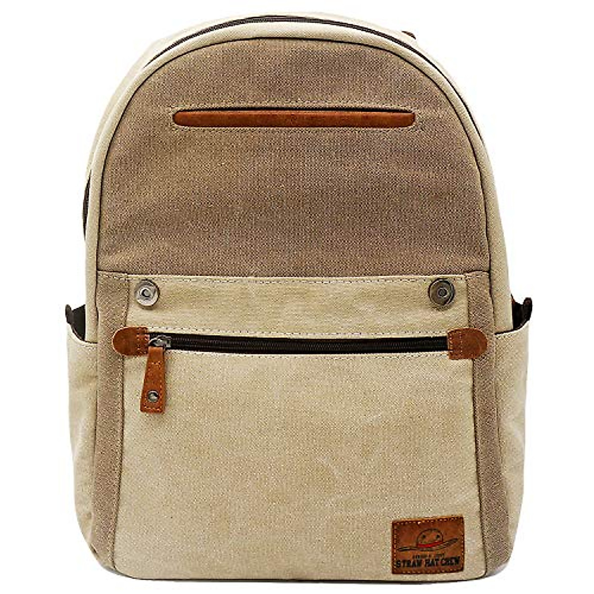 Roffatide Anime One Piece Backpack Cartoon Book Bag Casual Canvas Bag Laptop Back Pack